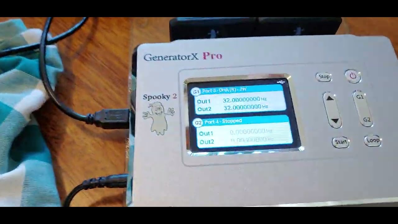Spooky2 GenX Pro on Remote Mode - YouTube