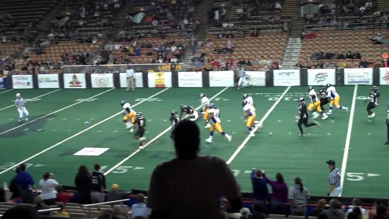 03-14-2010 Erie Storm 34 vs Harrisburg Stampede 41 - YouTube