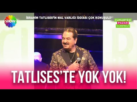 İbrahim Tatlıses'in mal varlığı açıkladı