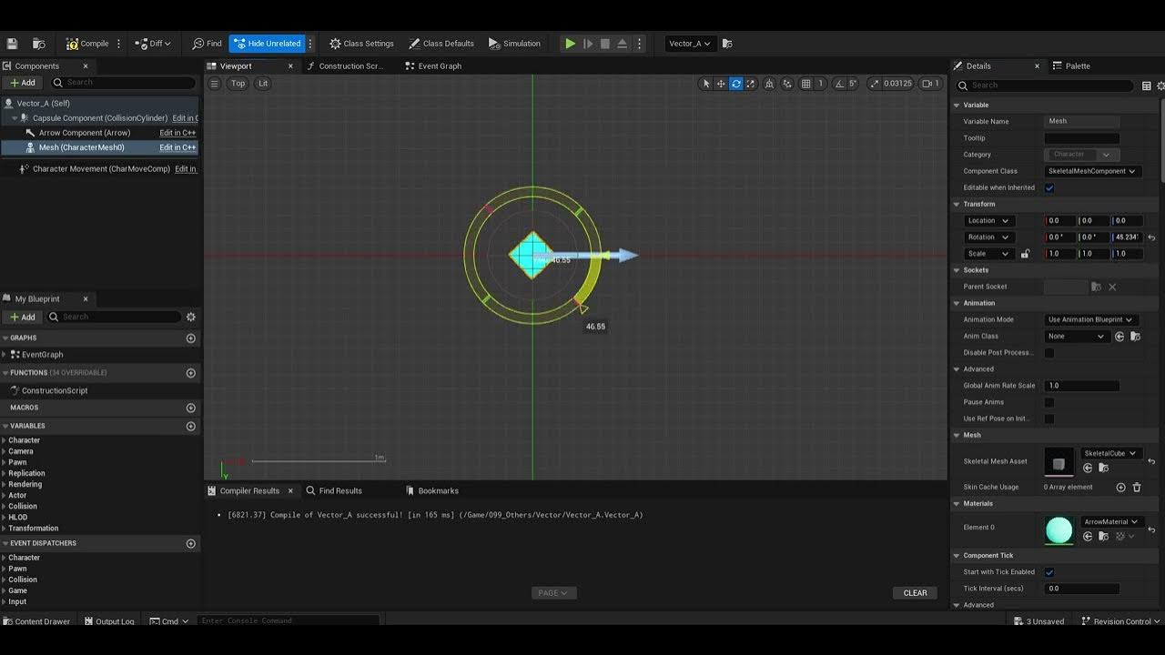 Unreal Engine Vector Right Direction - YouTube