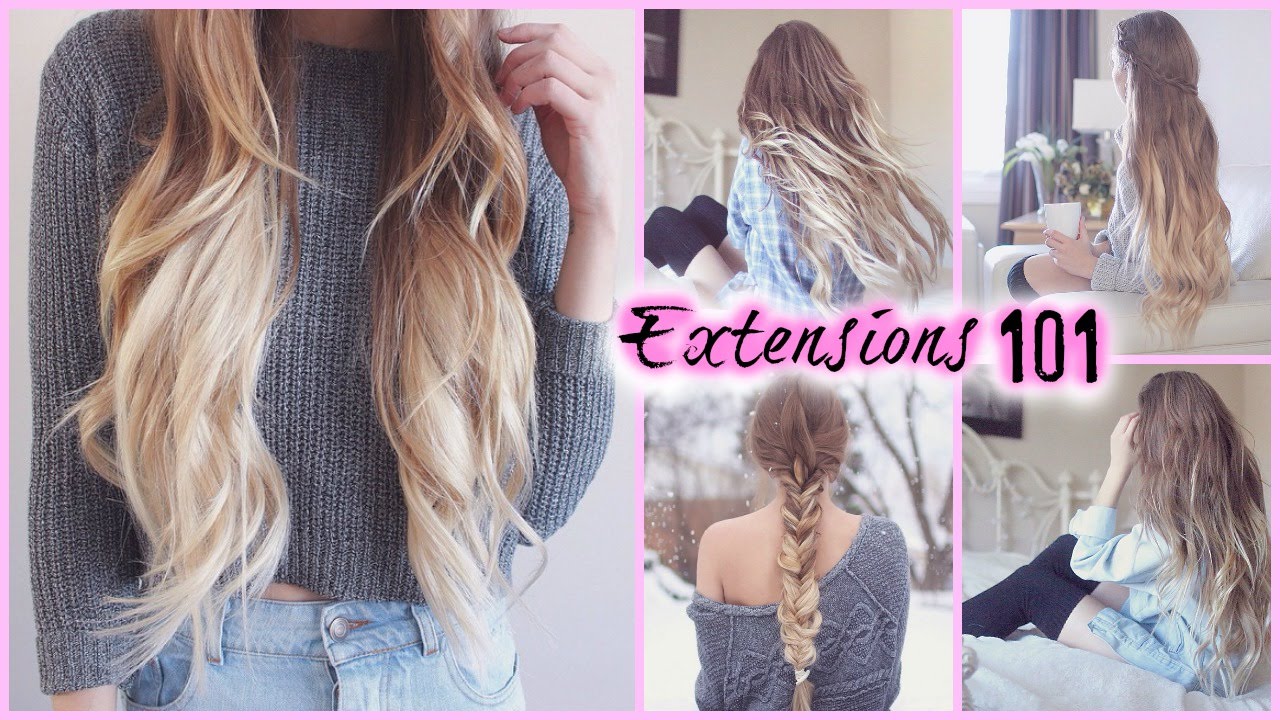 All About My Extensions! - YouTube
