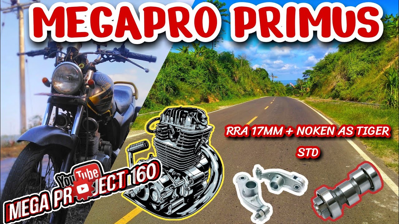 MEGA PRO PRIMUS NOKEN AS TIGER + RRA | MOTOVLOG INDONESIA - YouTube
