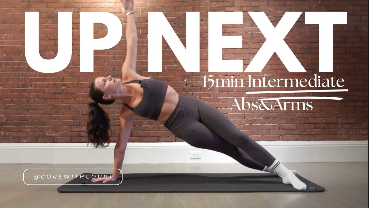 15MIN Intermediate Pilates II ARM and ABS At-Home Workout - YouTube
