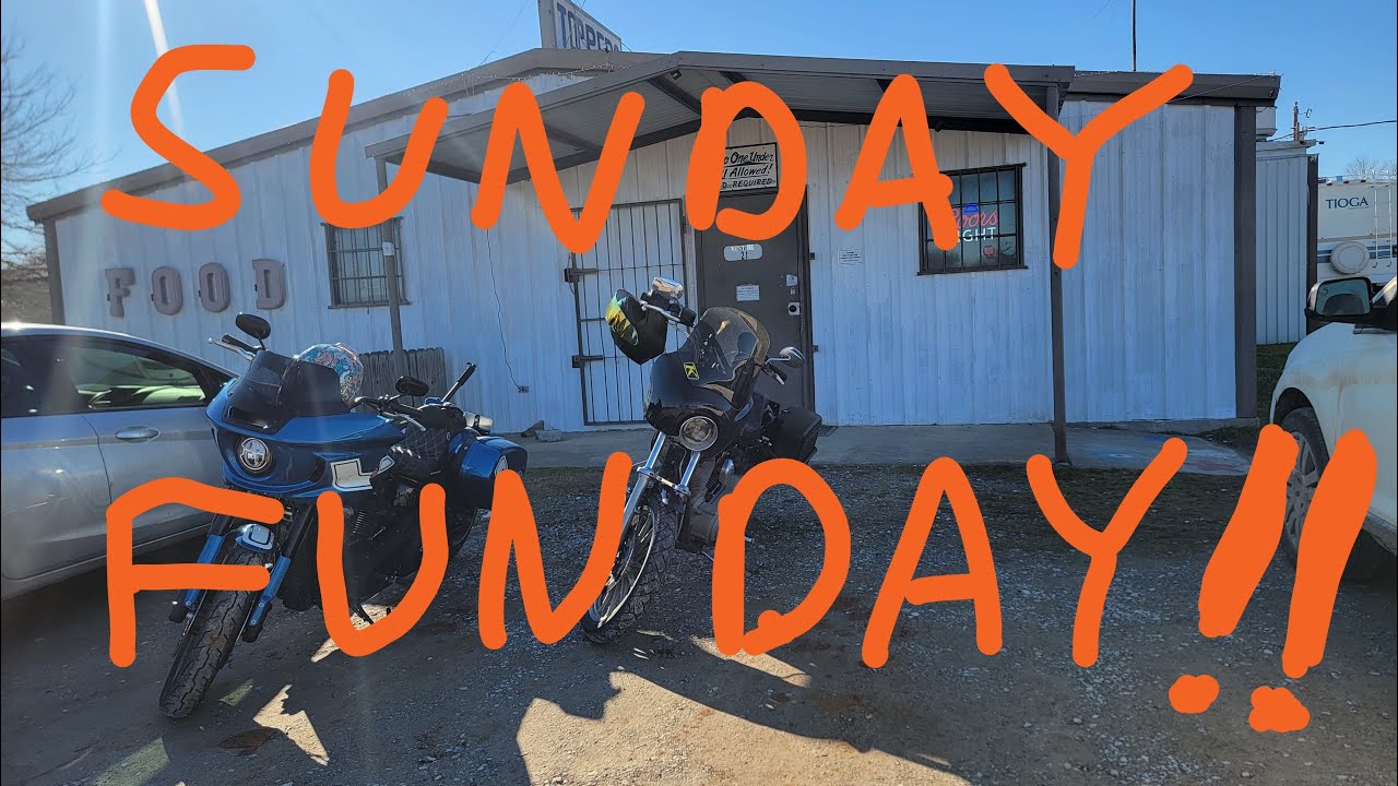 Fast Jonny and 05 Super Glide Running Around Oklahoma - YouTube