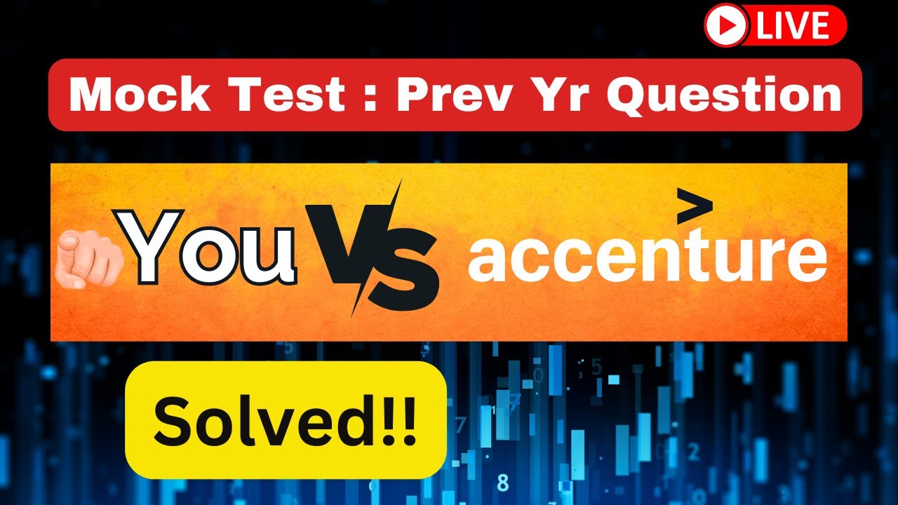 Accenture Test Solution : Accenture cognitive assessment 2023 - YouTube