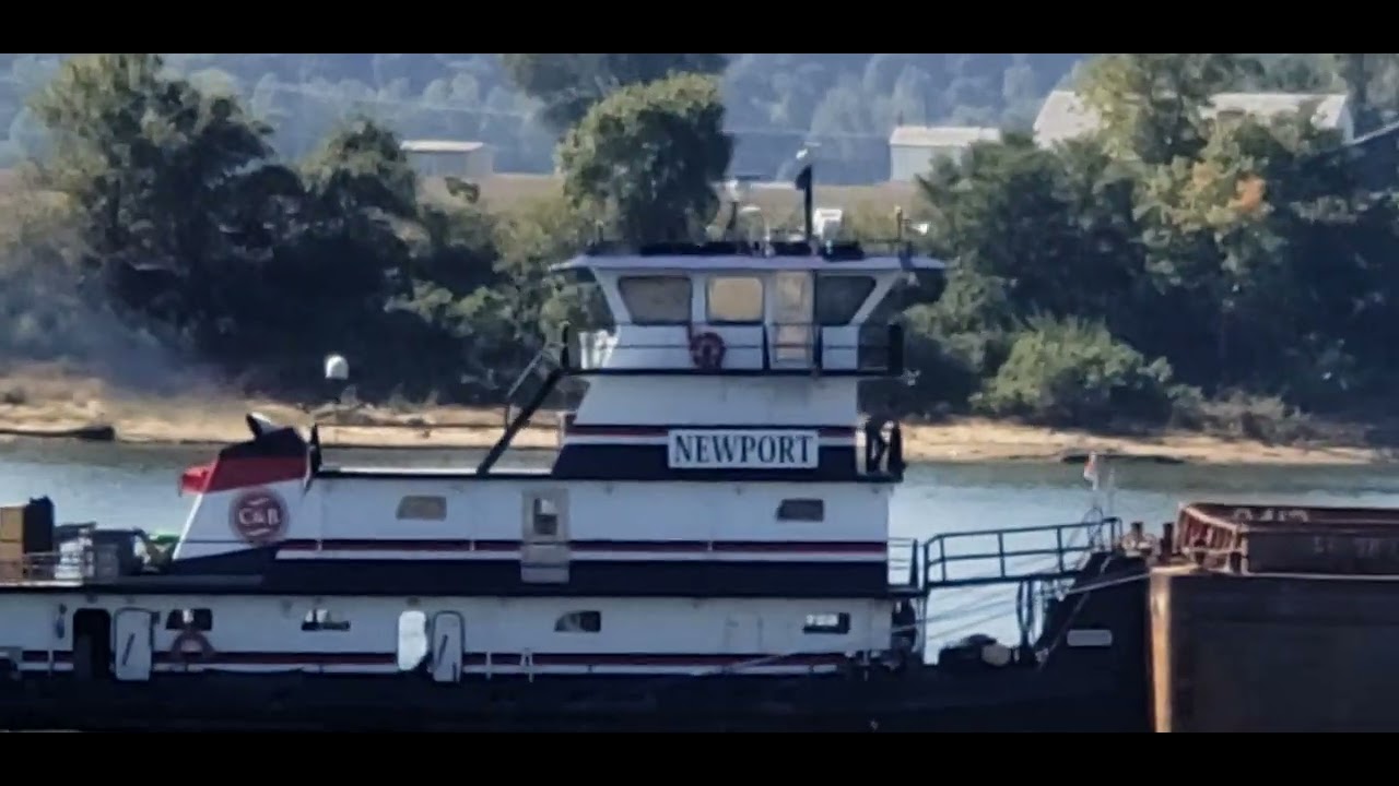 The OHIO River Beautiful Day. TROY INDIANA! - YouTube