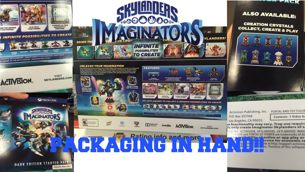 Skylanders Imaginators: Packaging in hand, Questions Answered, Pvp, And ...