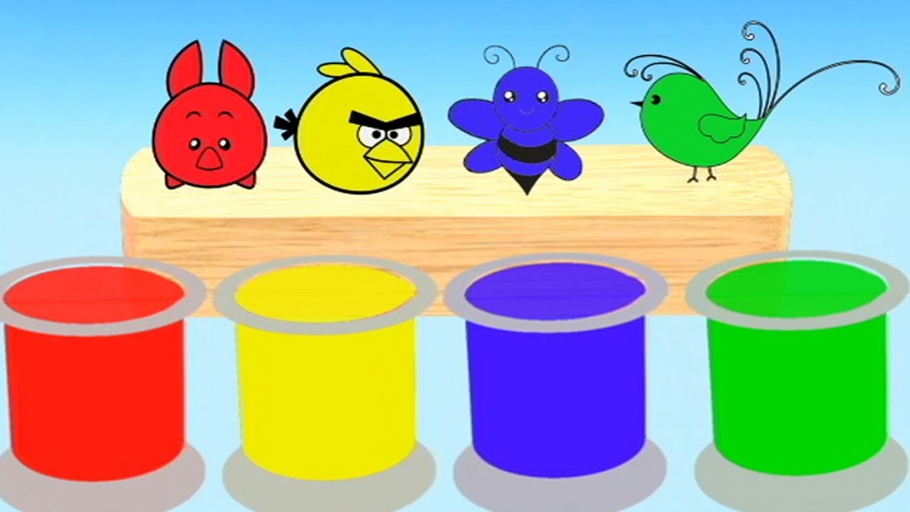 Learn Colors With Animals Colors For Kids || Colors Nursery Rhymes ...