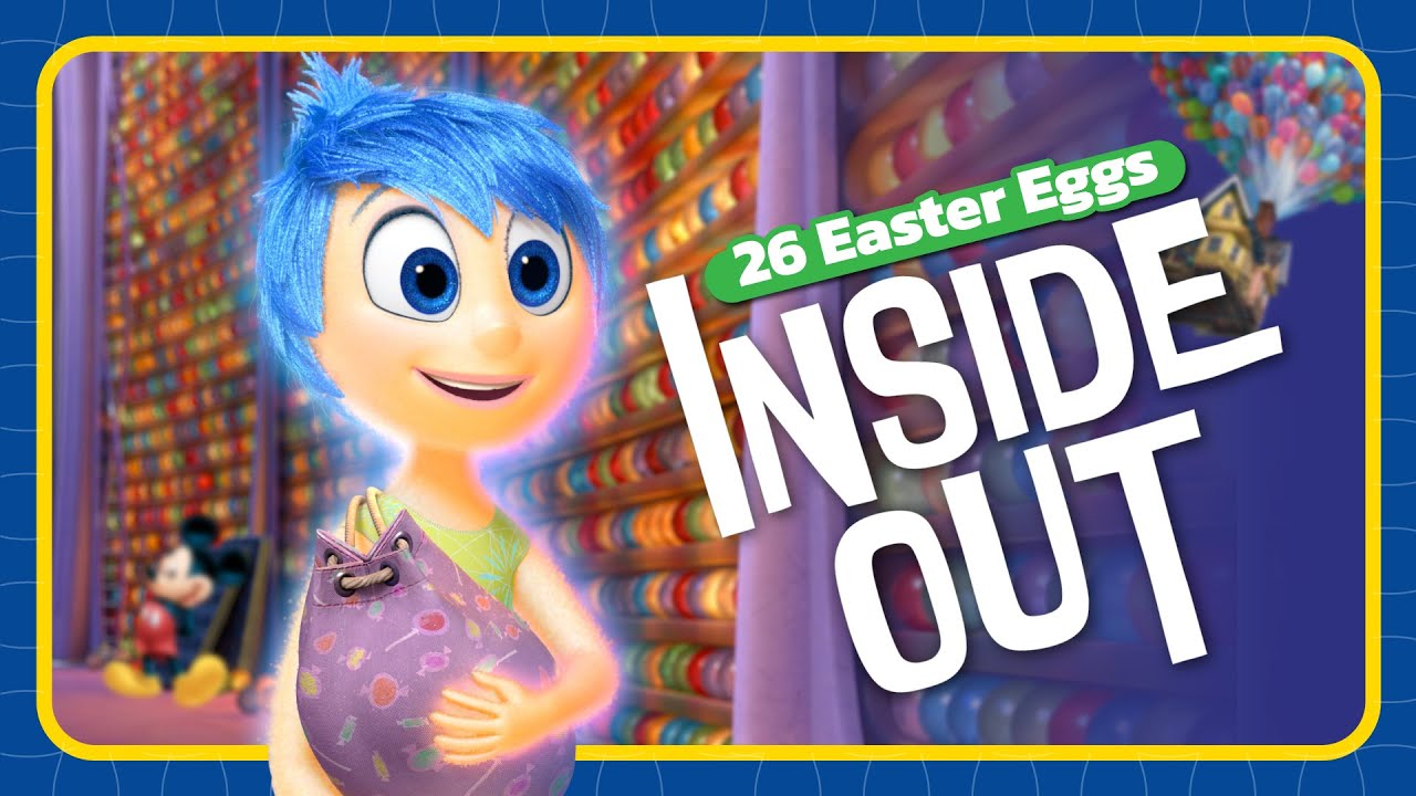 26 Easter Eggs ใน Inside Out (2015) 【 POOH MONSTER 】 - YouTube