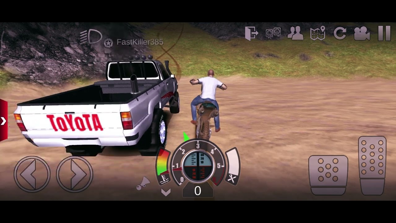 Offroad Outlaws - City Stunts Online Player Android/IOS Gameplay - YouTube