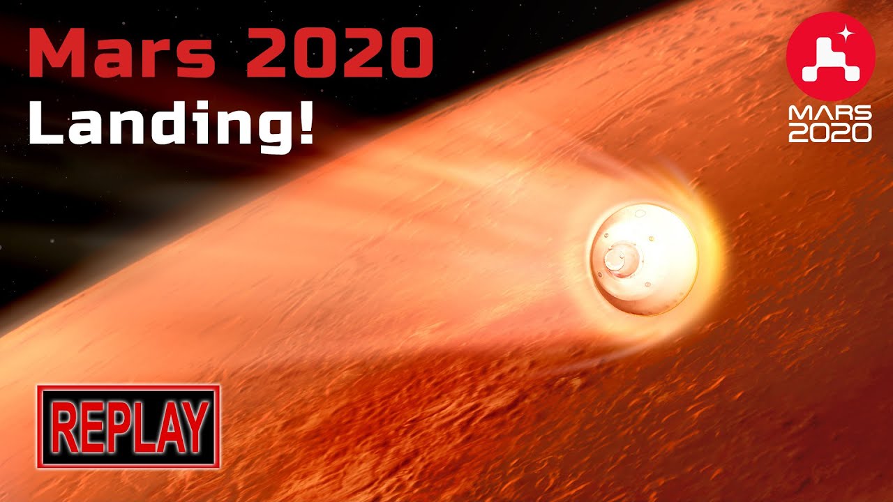 REPLAY: Perseverance rover lands on Mars! + Q&A w/ Raw Space (18 Feb ...