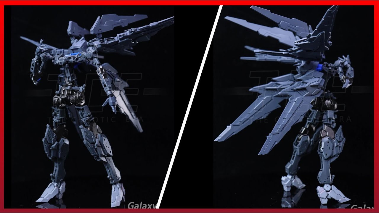The Chaotic Era Galaxy Model Kit Inner Frame Preview briefs - YouTube