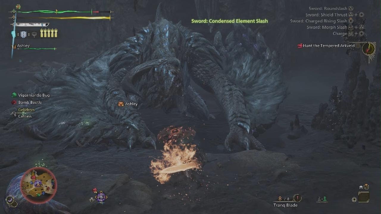 Monster Hunter Wilds Arkvel solo hunt - YouTube