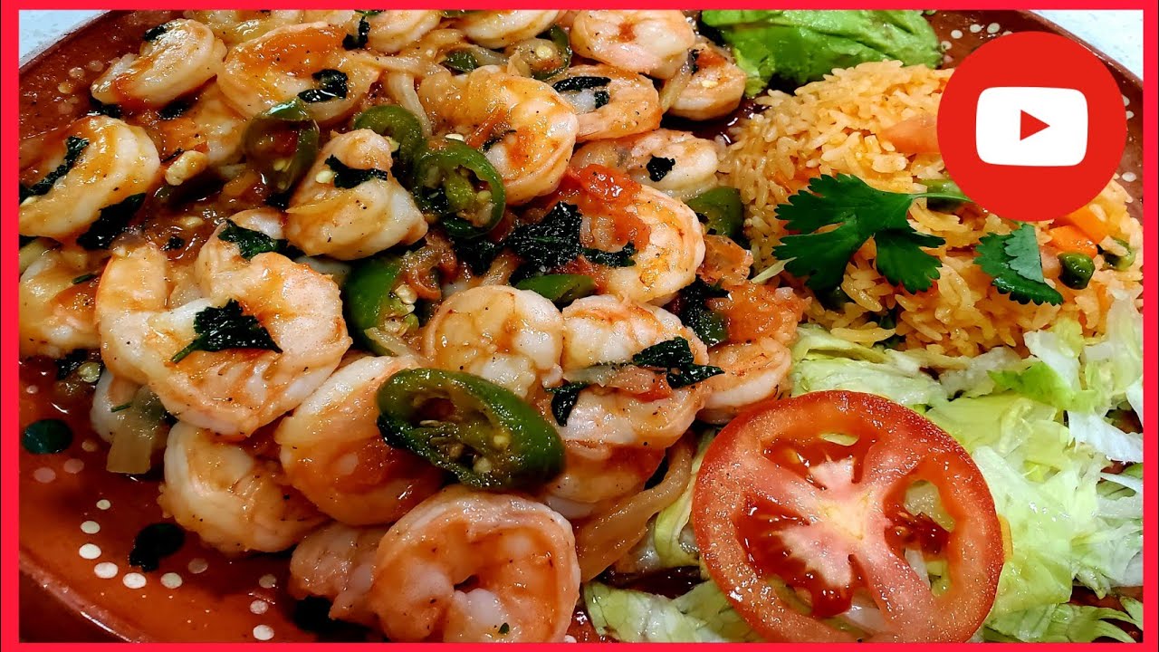 Camarones Rancheros Receta