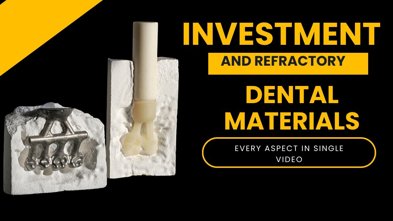 Investment and Refractory Dental Materials.Types of Investment Materials in Dentistry. - YouTube