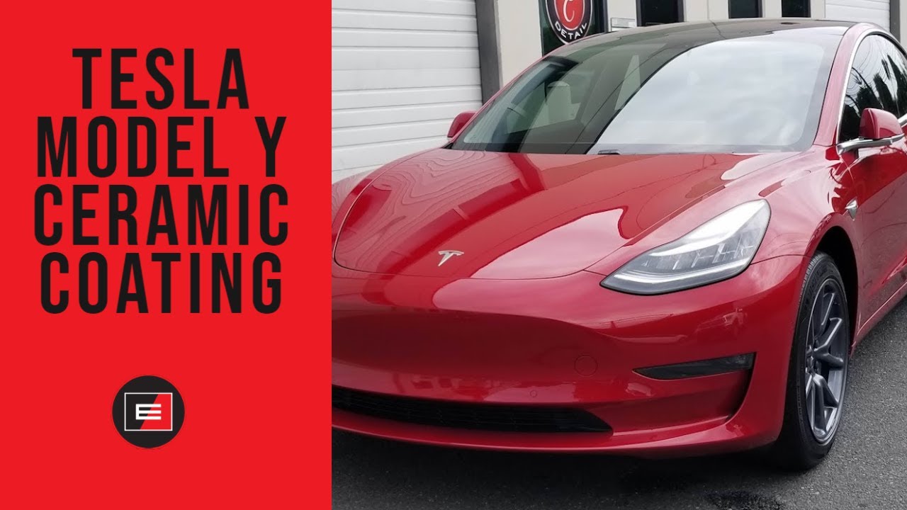 Tesla Model Y Paint Correction And Ceramic Coating Paint Protection ...
