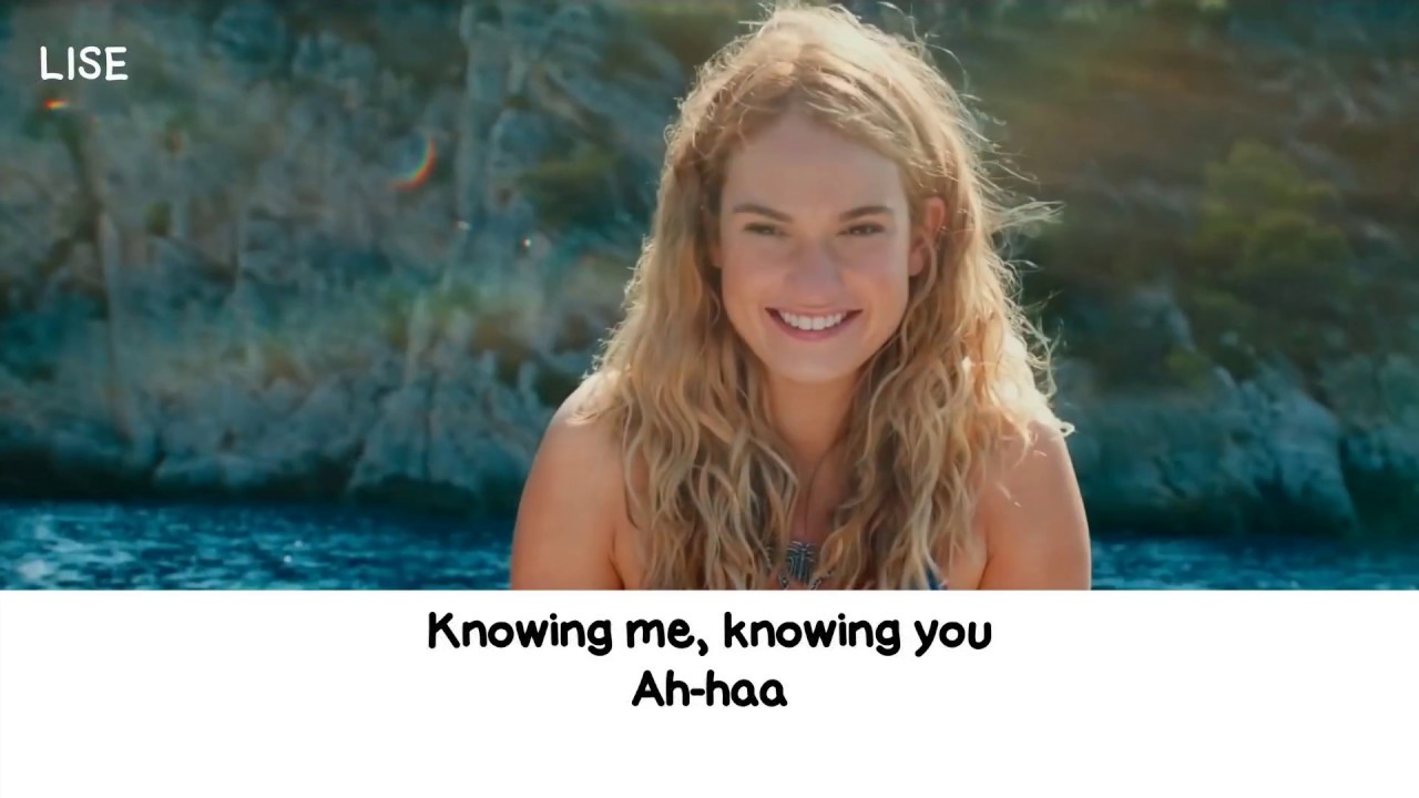 Mamma Mia! Here We Go Again - Knowing Me, Knowing You (Lyrics Video ...