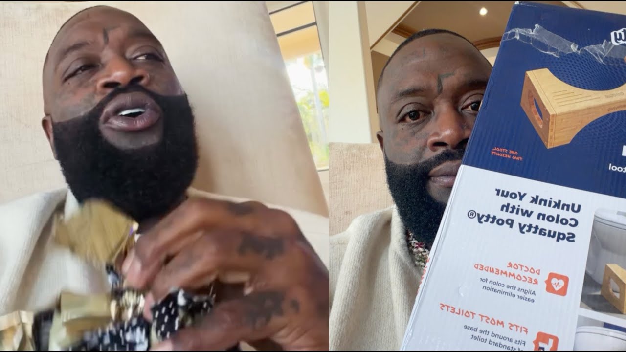 "I Didn't Deserve This" Rick Ross Confused After Being Gifted A Squatty ...