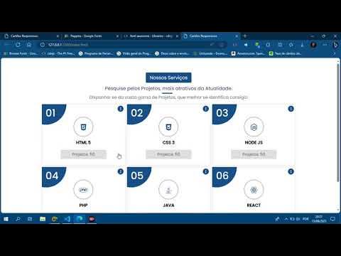 Como Criar Cartões Responsivos com HTML, CSS e Flexbox! - YouTube
