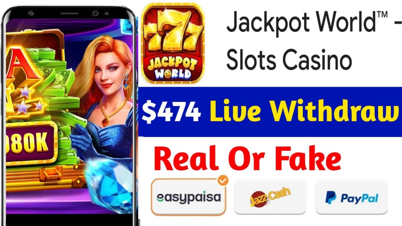 Jackpot World App Se Paise Kaise Kamaye | Jackpot World App Real or ...