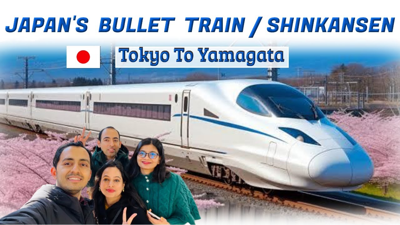 Japan's Bullet Train/Shinkansen from Tokyo to Yamagata || First ...