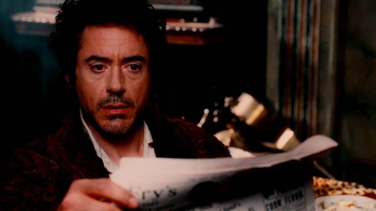 Sherlock Holmes movie (First scene after the opening)-Watson storms ...