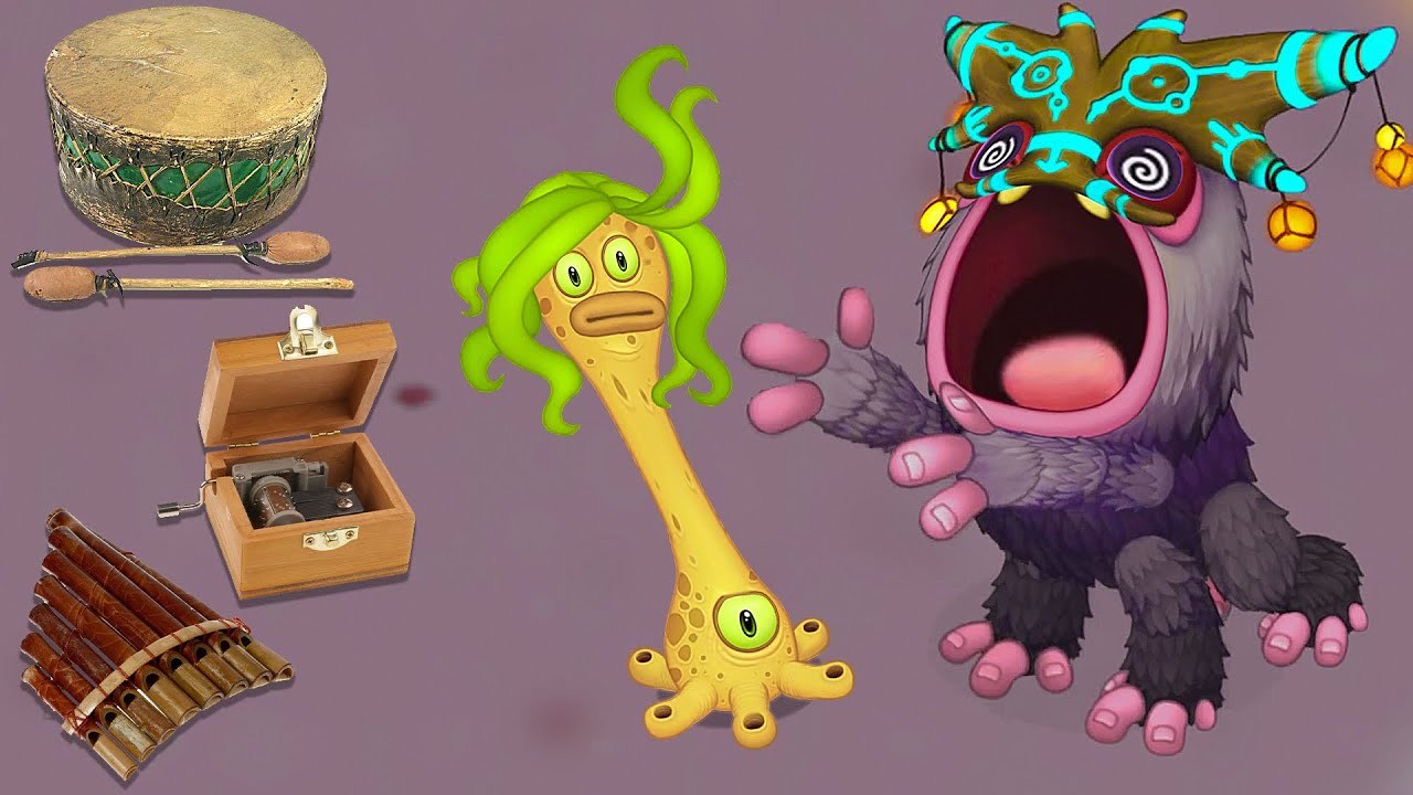 Magical Sanctum – All Monster Instruments & Voice Actors (My Singing ...