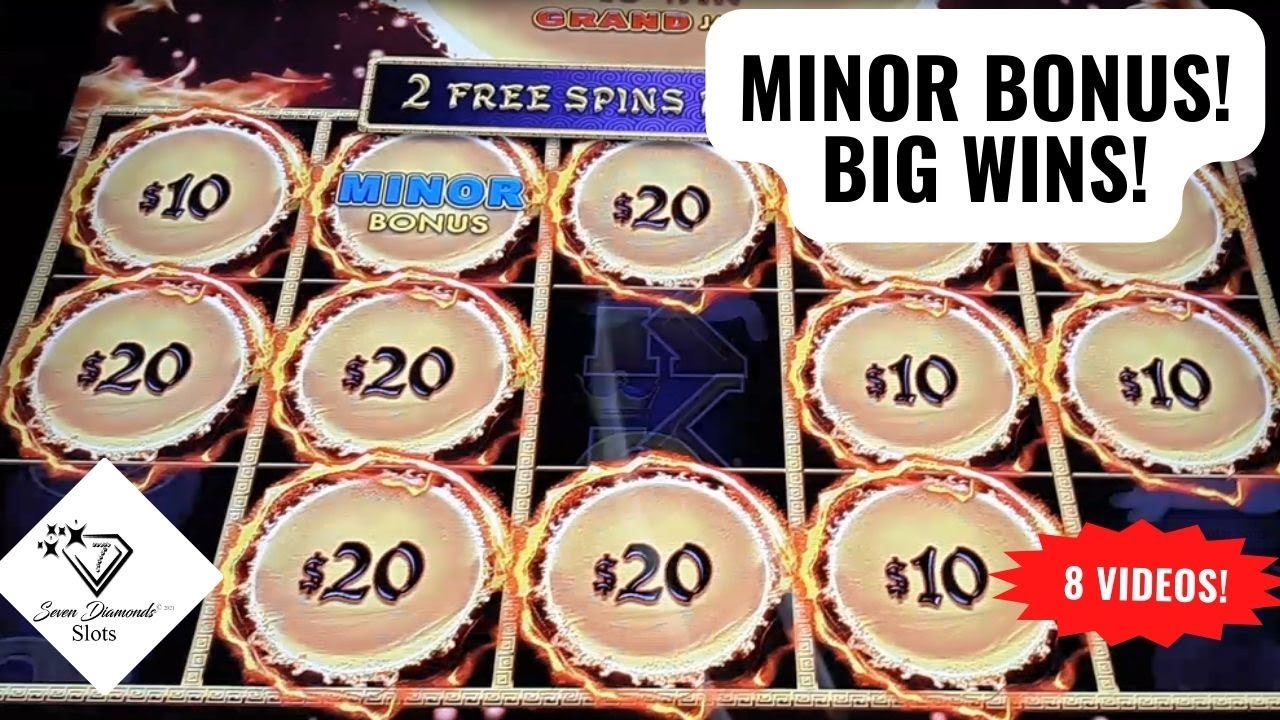 DRAGON LINK SLOTS! MINOR BONUS! BIG WINS! 8 VIDEOS! PLS SUBSCRIBE. GOAL ...