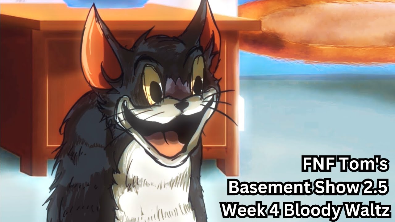 FNF Tom's Basement Show 2.5 Week 4 Bloody Waltz - YouTube