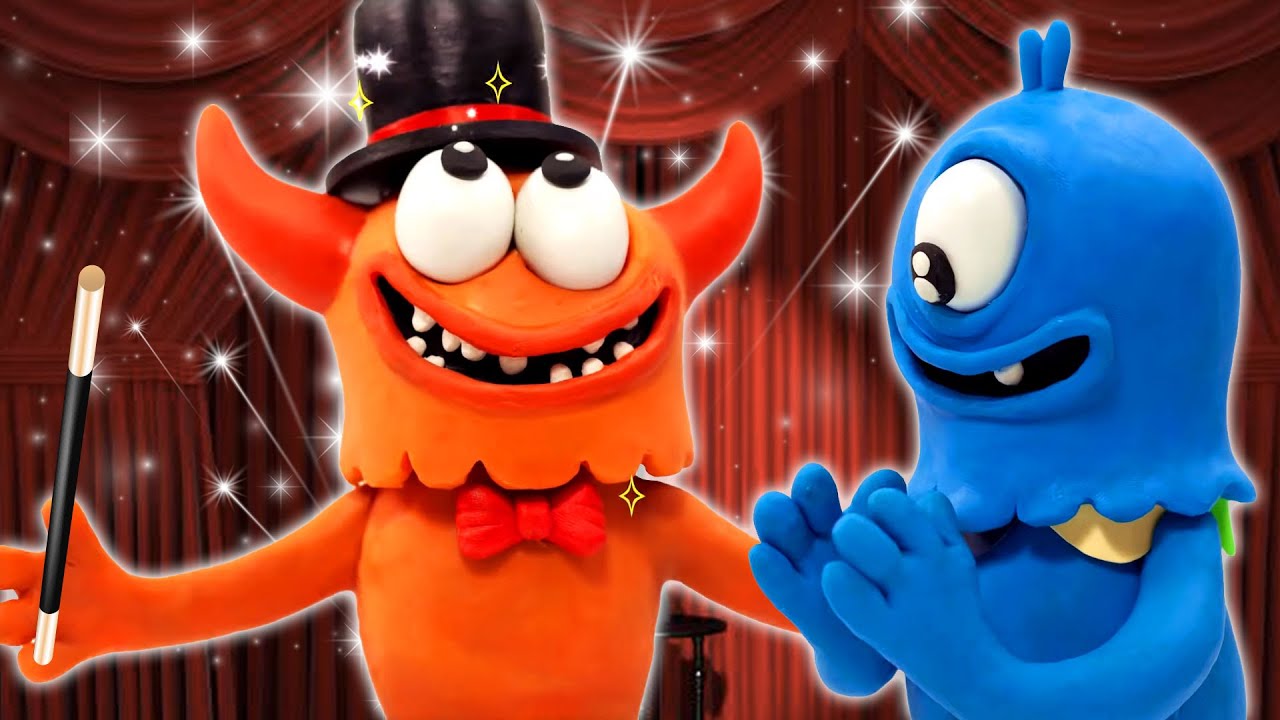 Momo and Tulus | Magic Show | Stop Motion Animation Cartoon | Kids ...
