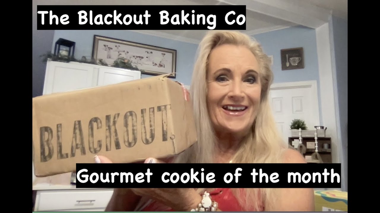 BlackOut Baking Co. / Subscription Box /Gourmet Cookies / September COOKIE OF THE MONTH! - YouTube