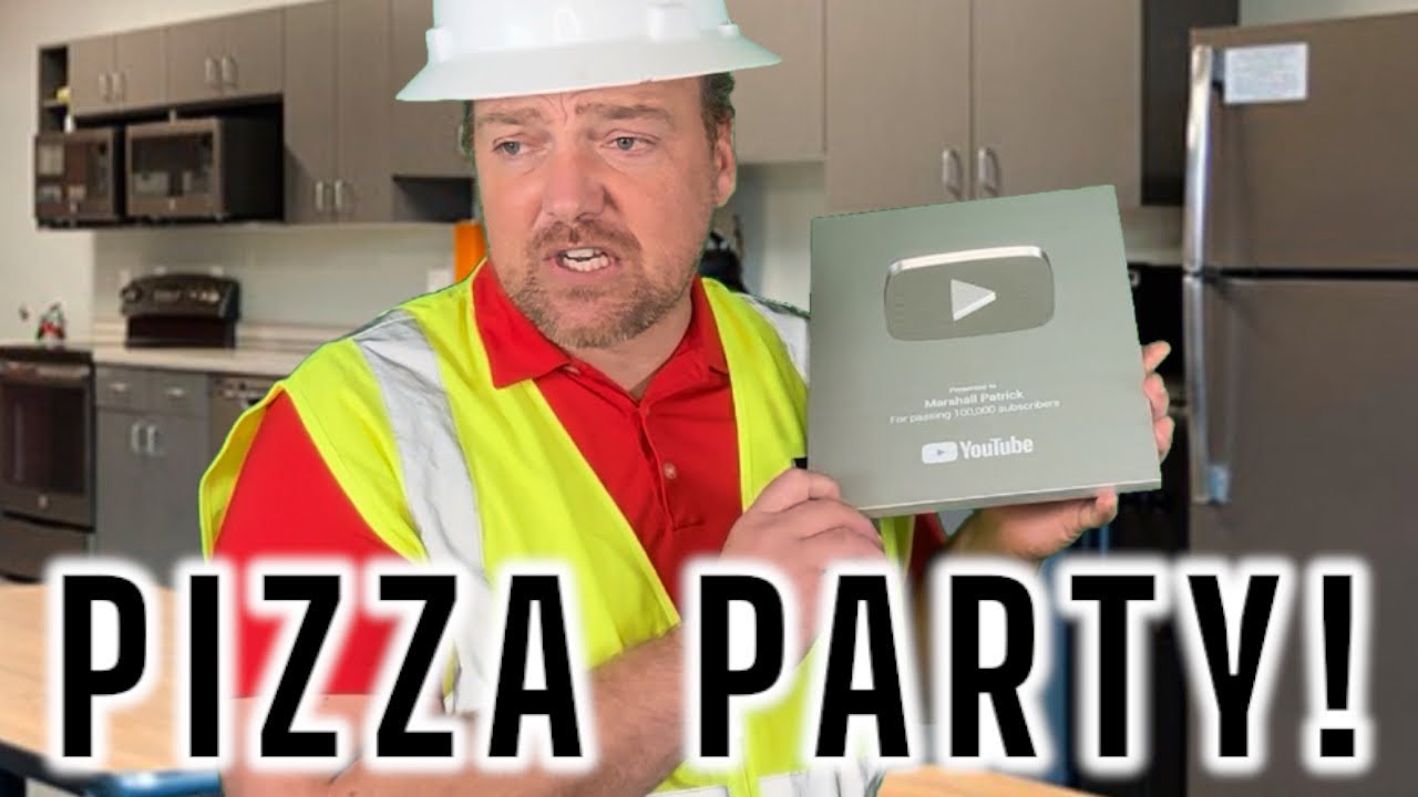 Very special pizza party at work today!!! - YouTube