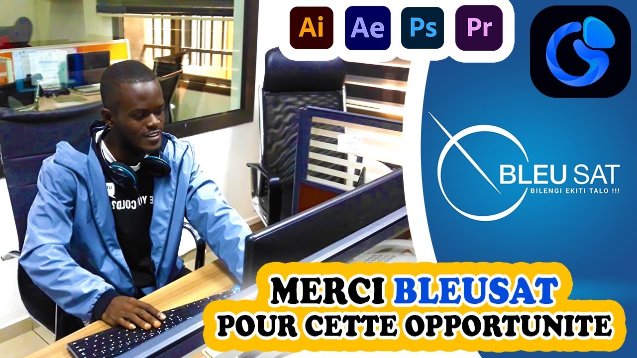 Merci BLEUSAT pour cette opportunité à Graphic-avenir - YouTube