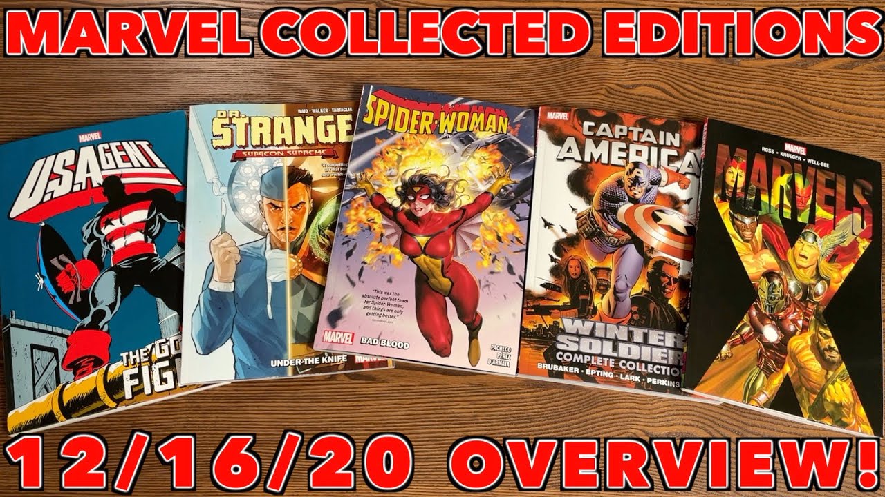 New Marvel Books 12/16/20 Overview! - YouTube