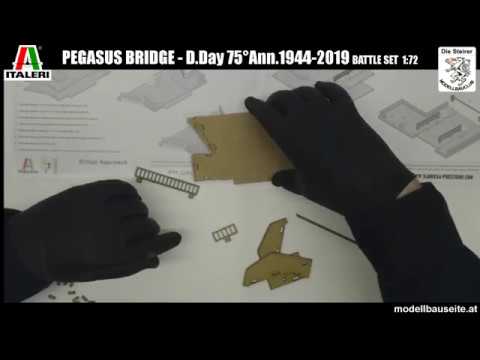 PEGASUS BRIDGE - D.Day 75°Ann.1944-2019 Italeri 1:72 - Unboxing Part3 ...