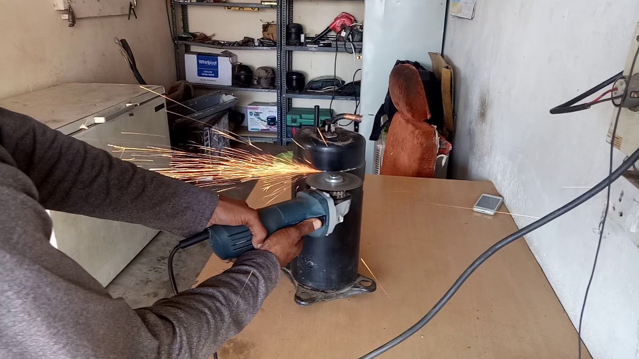 Rotary compressor inside view(1) - YouTube