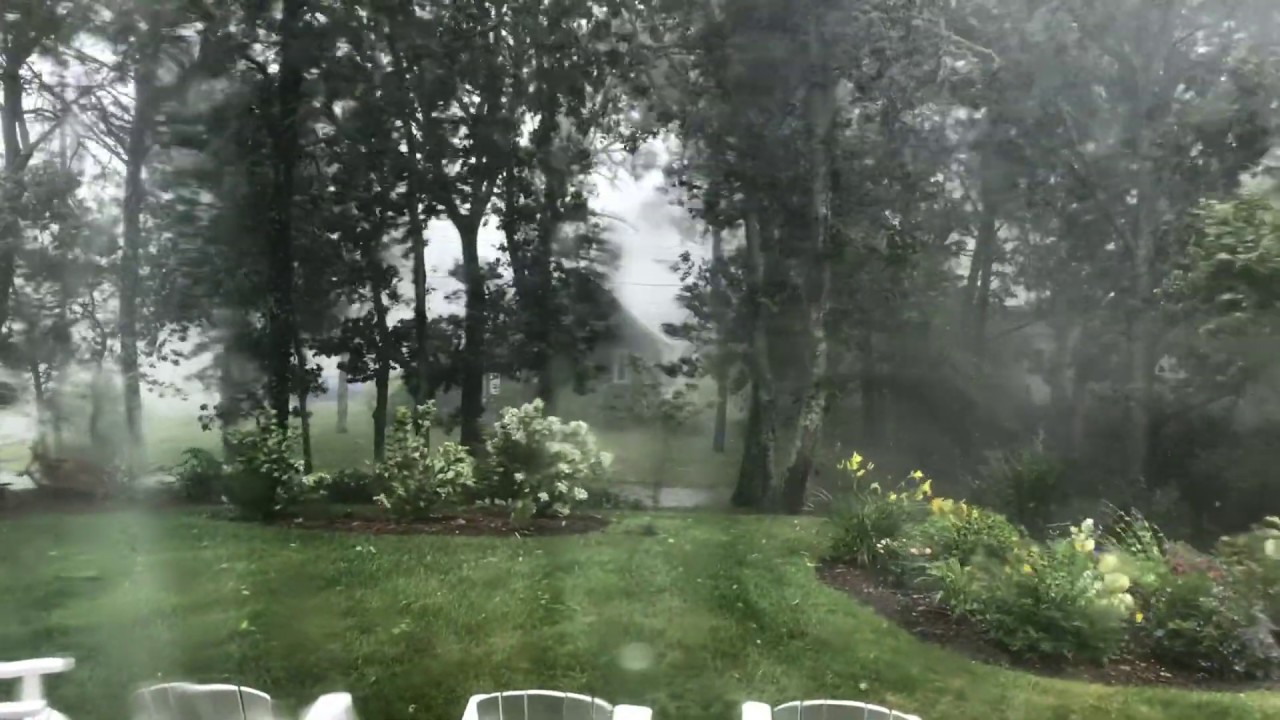 2019 Cape Cod Tornado From My Yard - YouTube