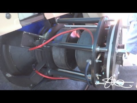 Crazy Prototype 18" Frankenwoofer - Gets LOUD throws sparks! - YouTube