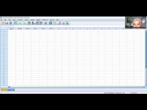 Belajar SPSS Mengenai Input Data, Frekuensi 1 Variable, Pie Chart, dan Analisis Regresi - YouTube