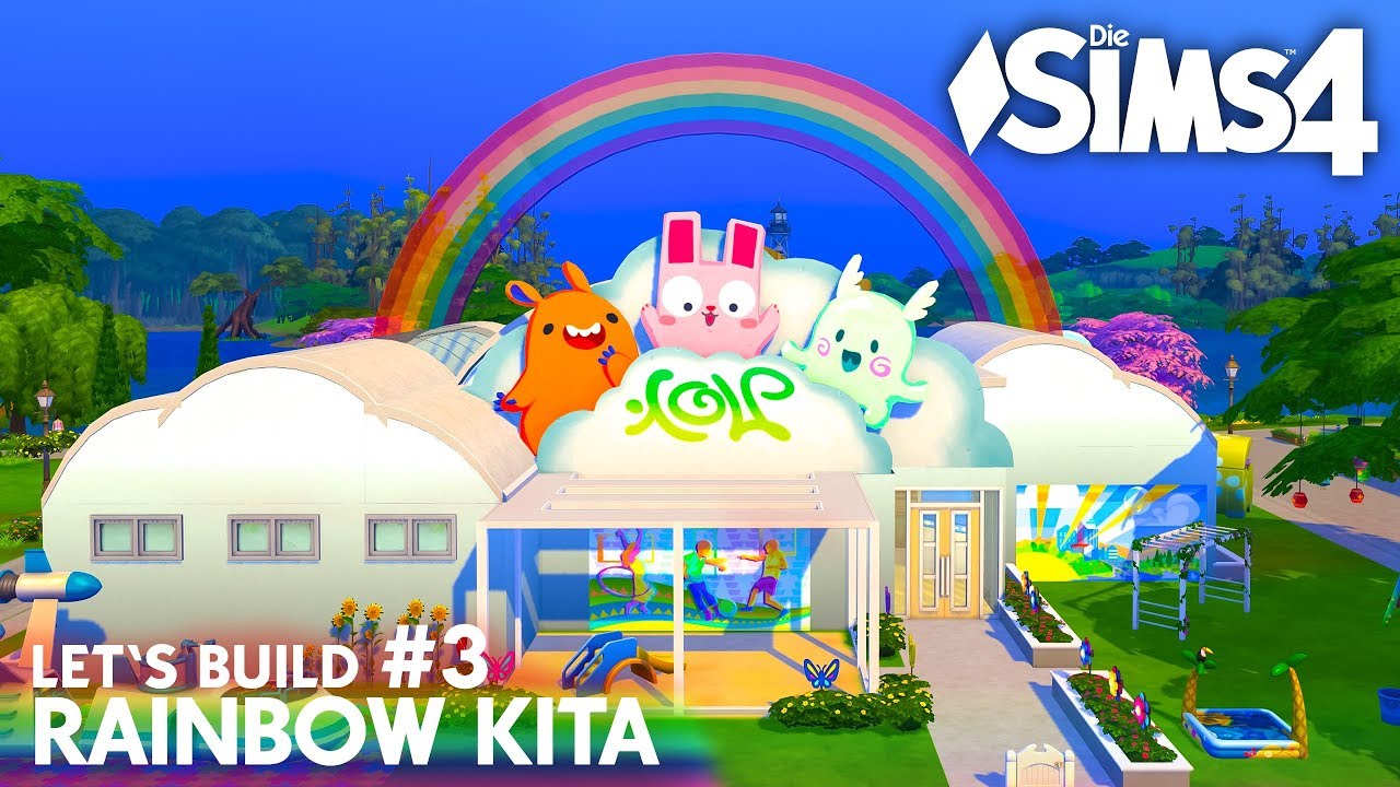 Die Sims 4 KITA bauen | Rainbow Kita #3: Grundriss & Kindergarten ...