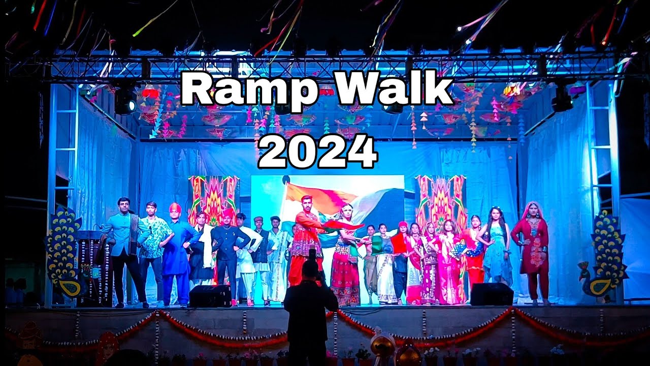 Ramp Walk Performance | SS Jain Subodh College Of Global Excellence ...