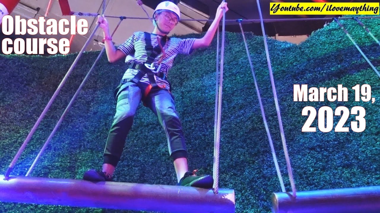 Children and Teen's Obstacle Courses Indoor Playground. Extreme Indoor ...