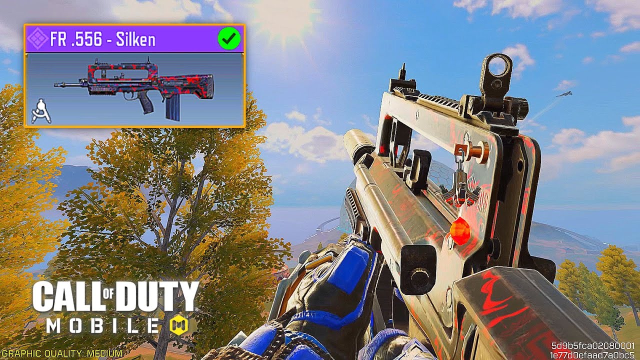 FR .556 Feels SUPER AWESOME against SQUADS🤯 COD MOBILE - YouTube