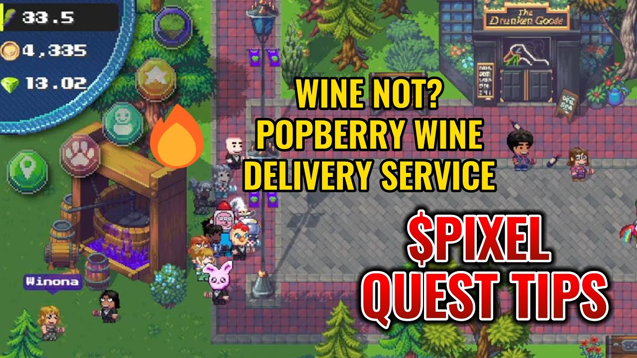 PIXELS QUEST | wine not popberry wine delivery service - YouTube