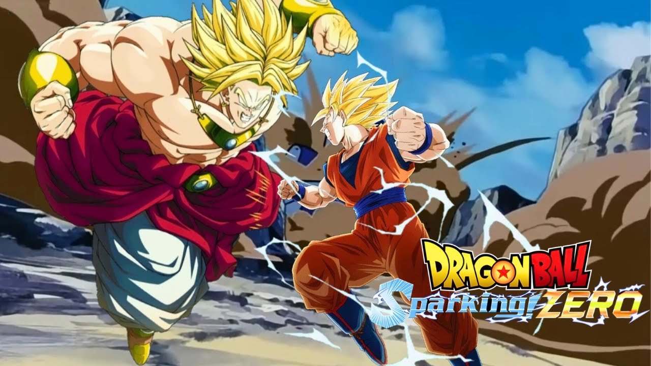 Goku vs Broly friendly fight l DBZ Sparking Zero - YouTube
