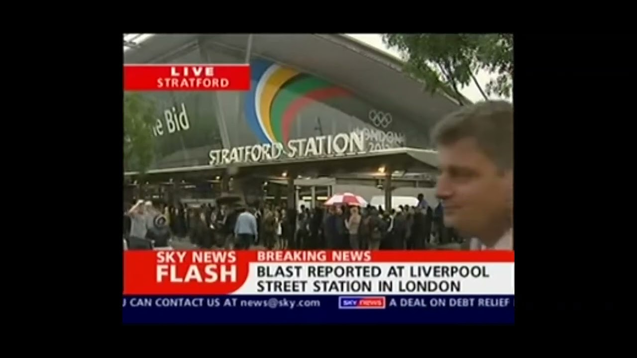 Sky News - London Bombings (7/7) (7th July 2005) - YouTube