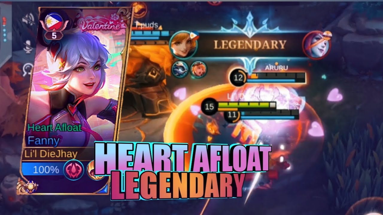 FANNY HEART AFLOAT || Legendary Moment || #mlbb #fannygameplay # ...
