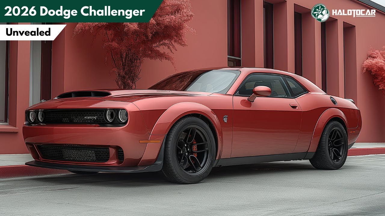 2026 Dodge Challenger: Muscle Car Power Meets Modern Innovation - YouTube