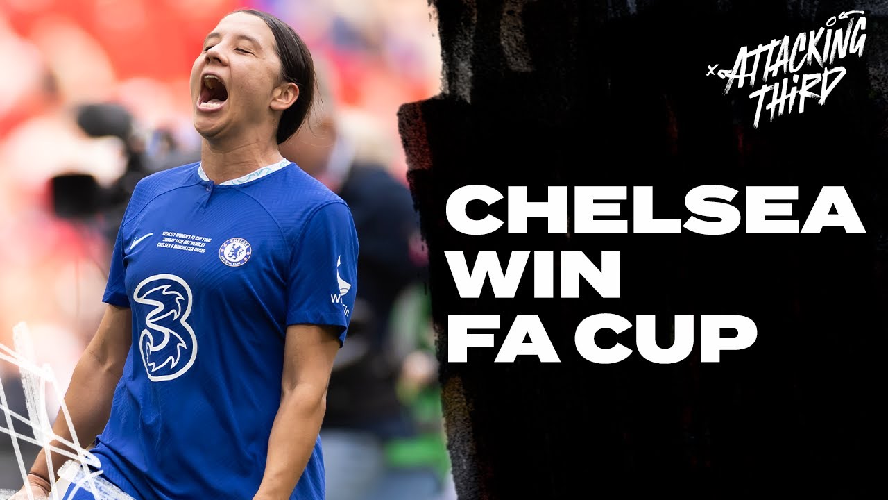Sam Kerr scores game-winning goal for Chelsea to win the FA Women's Cup ...