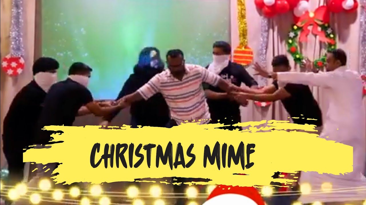 #christmas mime 🌲⛪️😀# Christmas celebration😜😘 - YouTube